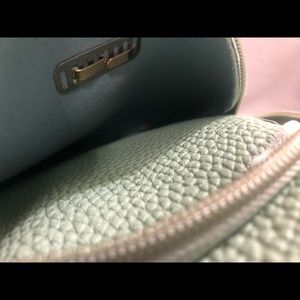 Bags | Key Lime Green Flamingo Mini Backpack | Poshmark